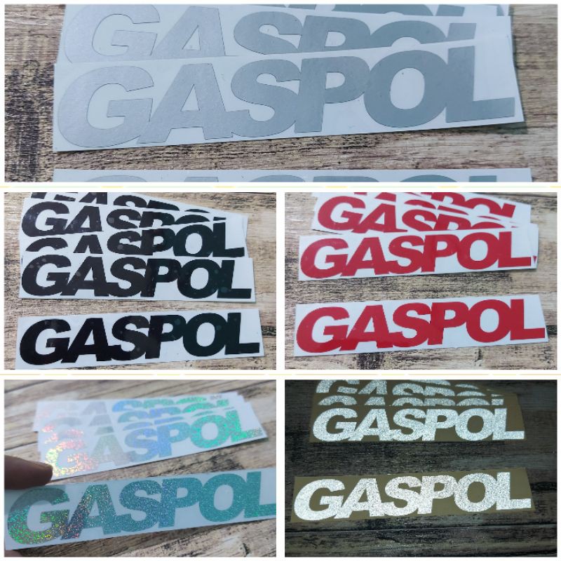 Jual STICKER STIKER GASPOL CUTTING | Shopee Indonesia