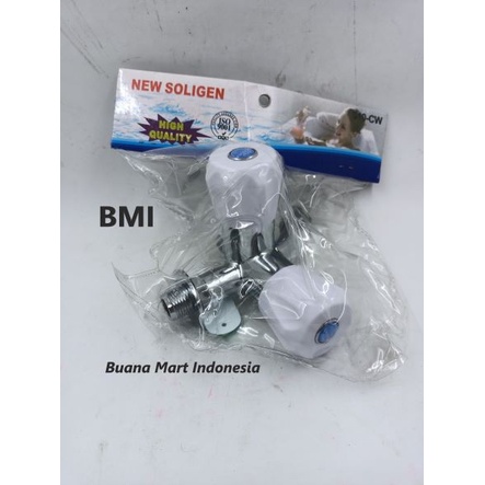 Jual Kran Cabang Shower SOLIGEN S10-CW | Keran Double | Kran Kamar ...