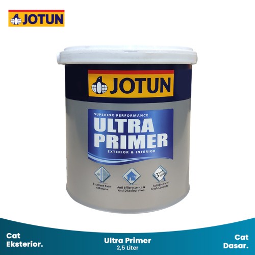 Jual JOTUN Ultra Primer (Luar & Dalam) 2,5liter Cat Tembok | Shopee ...