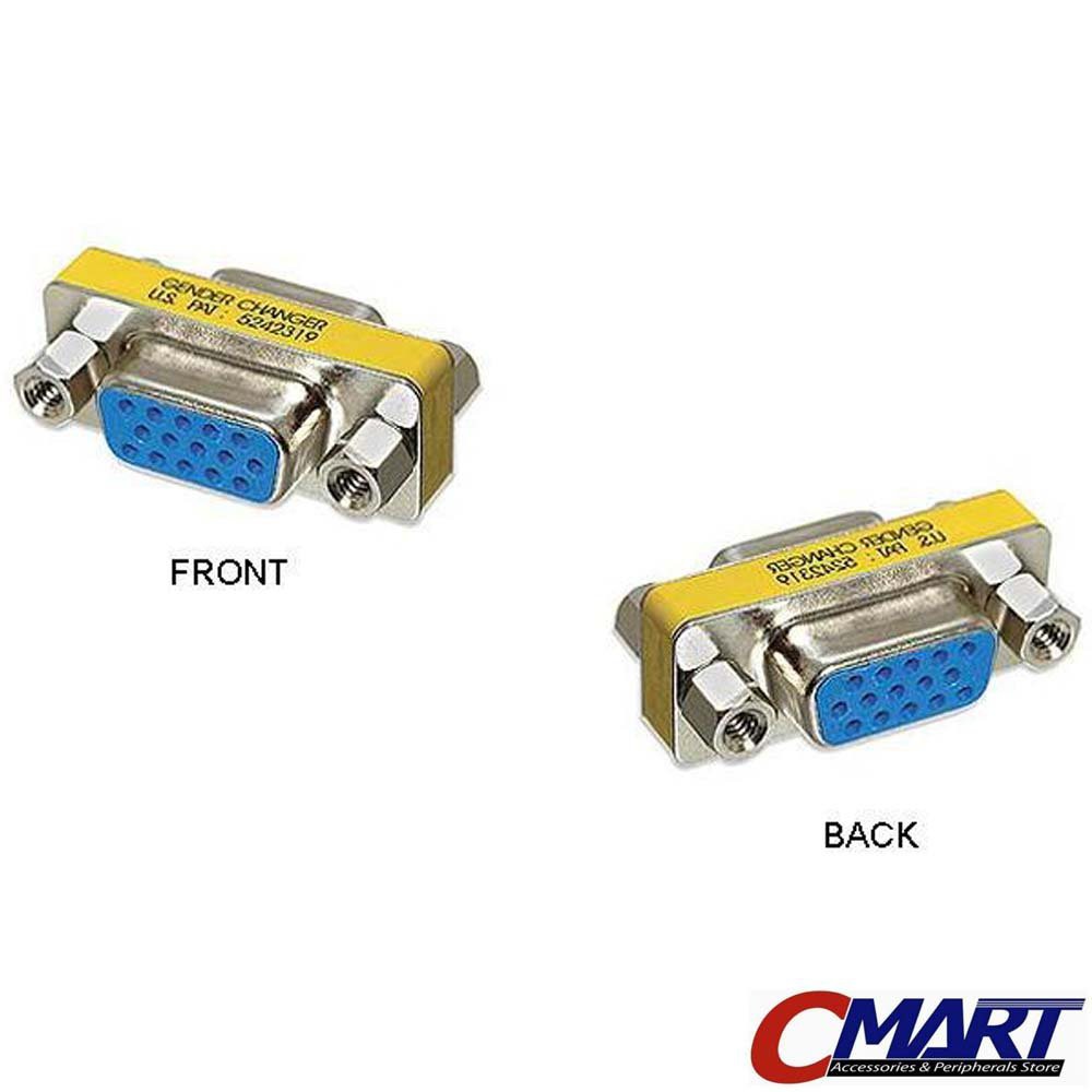 Jual Gender DB15 15 Pin VGA Female to Female Changer - GEC-VGFF | Shopee Indonesia
