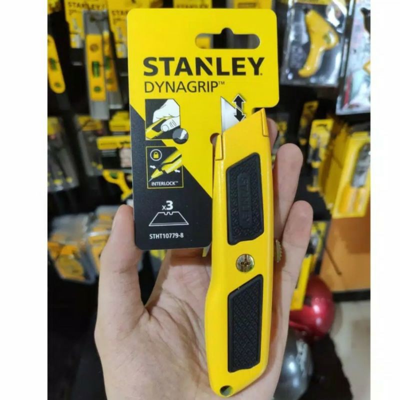Jual Stanley Pisau Cutter Dynagrip Retractable Utility Knife STHT10779 ...