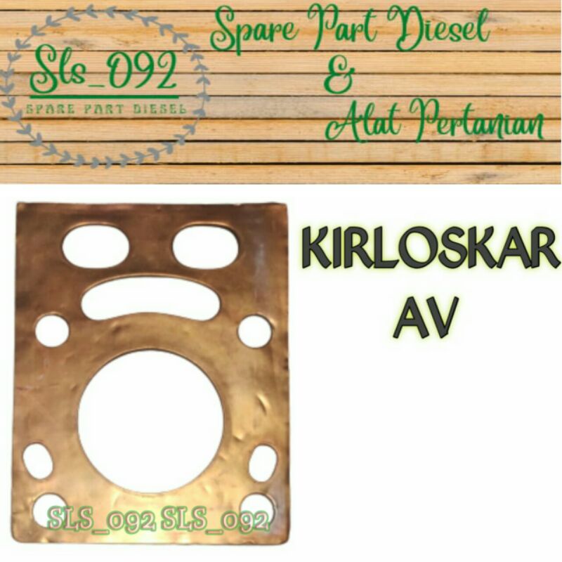 Jual PACKING KOP/HEAD AV (KIRLOSKAR) | Shopee Indonesia