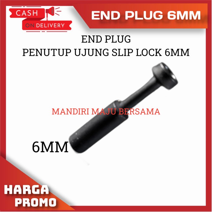 Jual FITTING PNEUMATIC END PLUG 6 MM DOP PENUTUP KONEKTOR SLIP LOCK 6MM ...