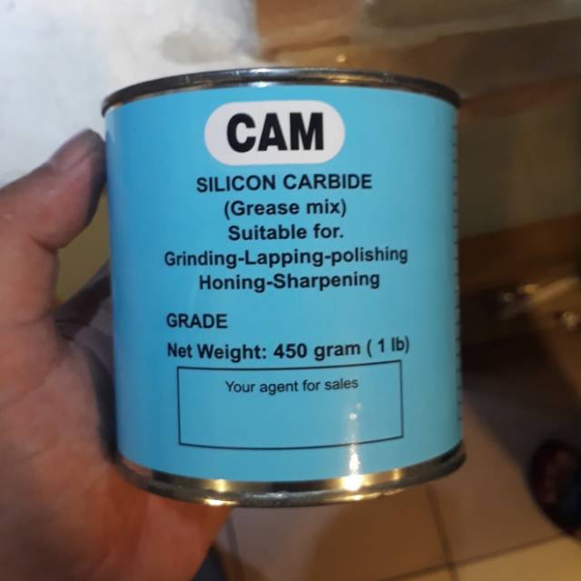 Jual CAM Silicone Carbide Mix 450g (Grit 36 - Grit 500) | Shopee Indonesia