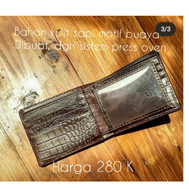 Jual Dompet kulit sapi | Shopee Indonesia