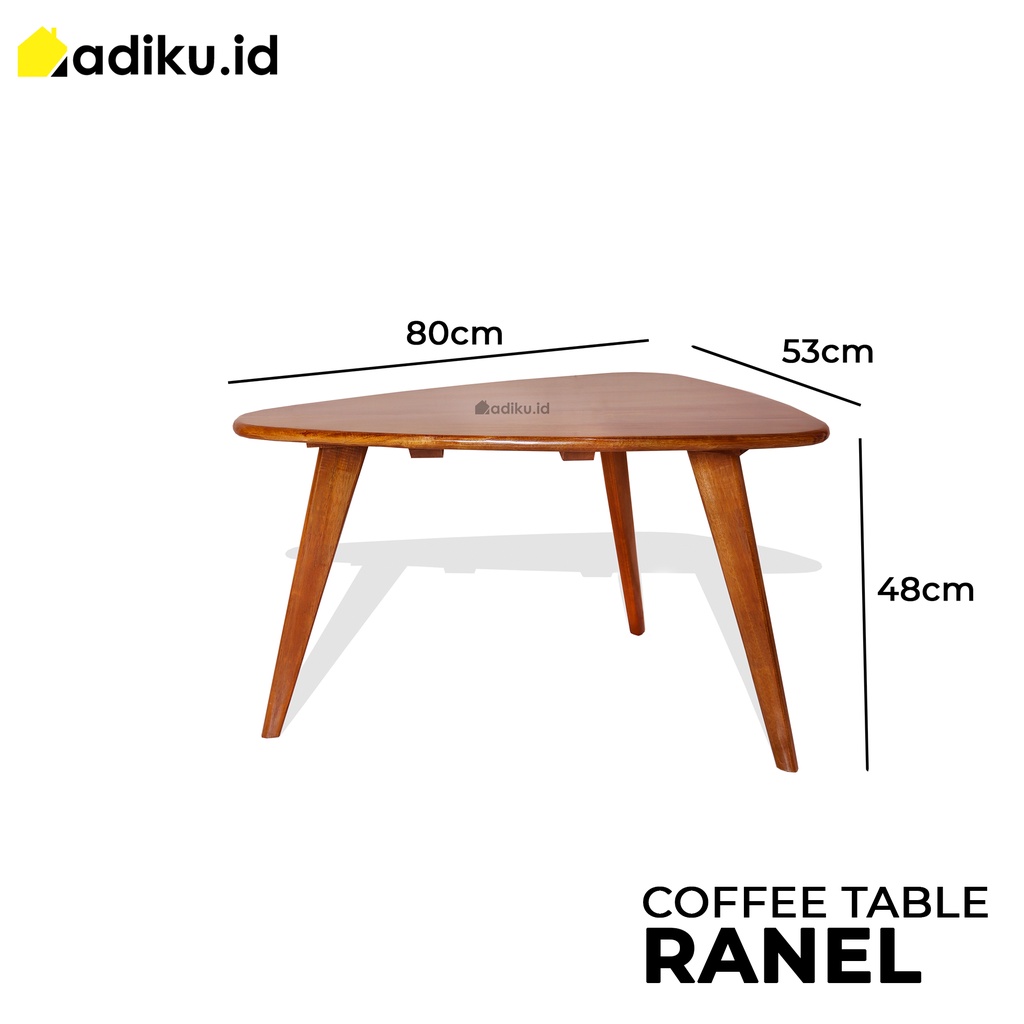 Jual Adiku Rannel Meja Kopi Minimalis - Coffee Table | Shopee Indonesia