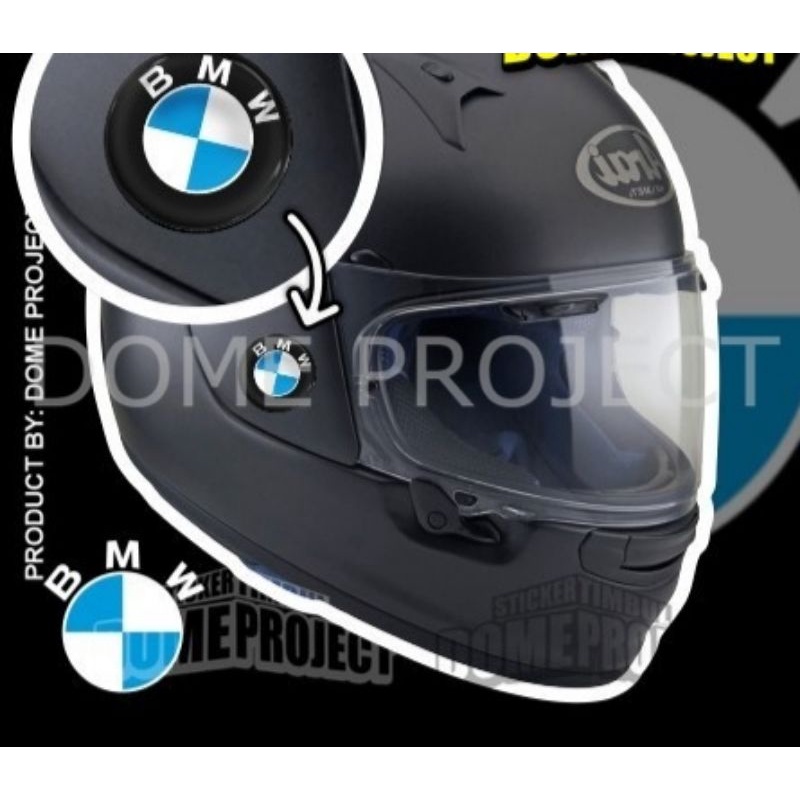 Jual STICKER EMBLEM LOGO BMW M HELMT HELM KUALITAS TERBAIK | Shopee ...