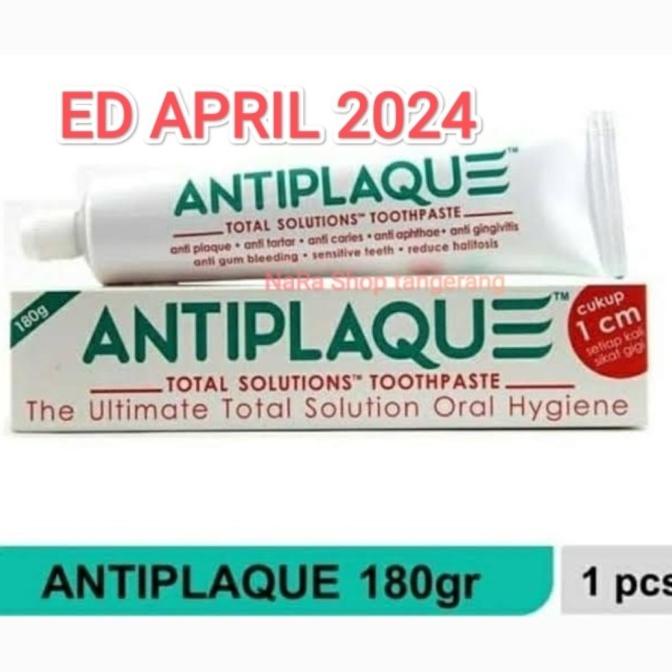 Jual Antiplaque Toothpaste 180gr | Shopee Indonesia