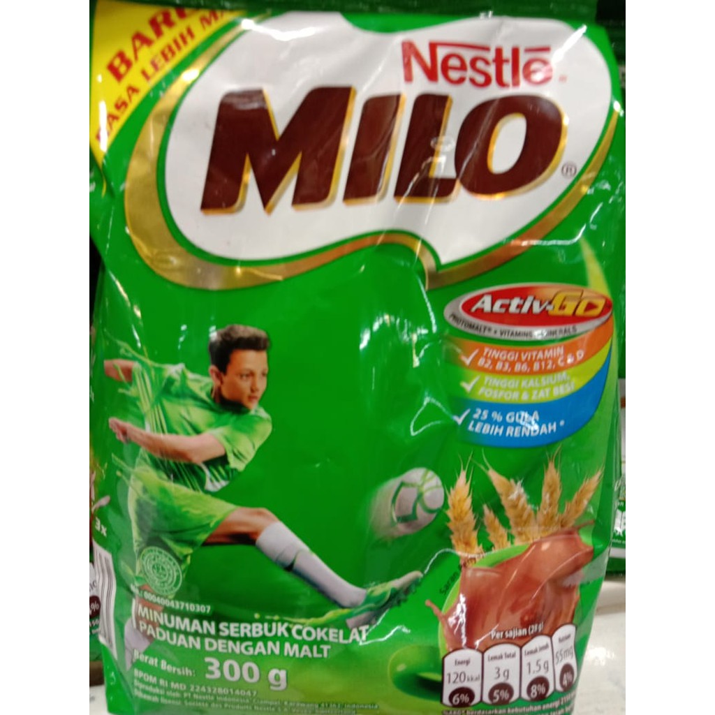 Jual Nestle Milo Activ Go 300 gr | Shopee Indonesia