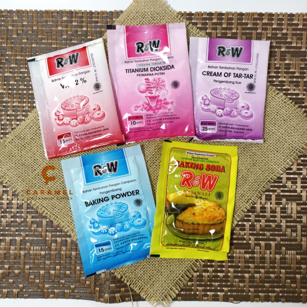 Jual R&W Rajawali Pemutih 10gr | R&W Rajawali Baking Powder 15gr | R&W ...