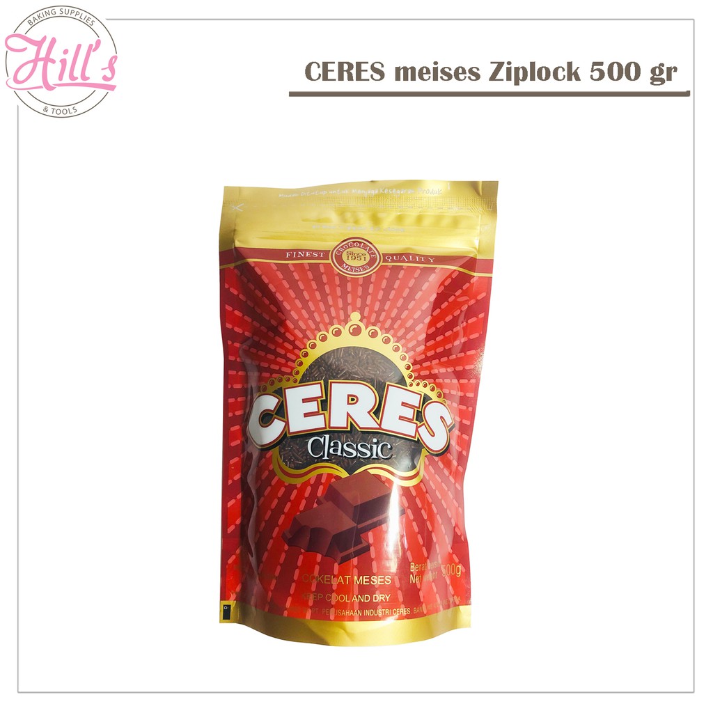 Jual CERES MEISES COKELAT 500 GR ( KEMASAN ZIPLOCK ) / MESES HAGELSLAG ...