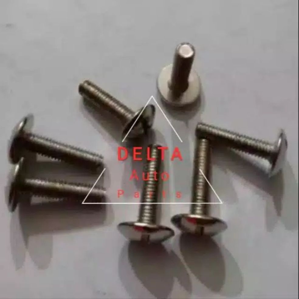 Jual BAUT BODY NEKEL 6X25 PAKET ISI 10 PCS | Shopee Indonesia