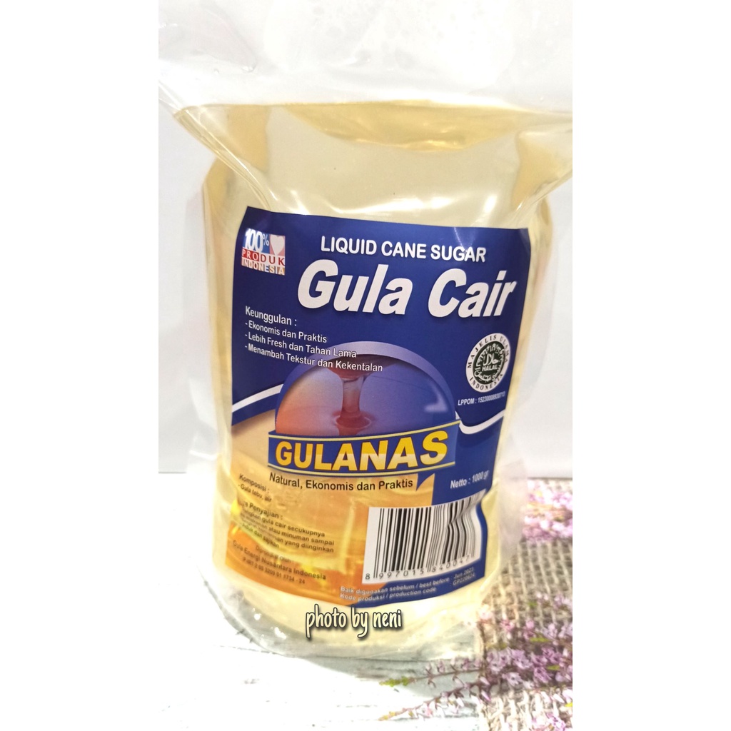 Jual GULA CAIR 1000 gr/GULA CAIR REFILL POUCH/GULA CAIR KEMASAN ...