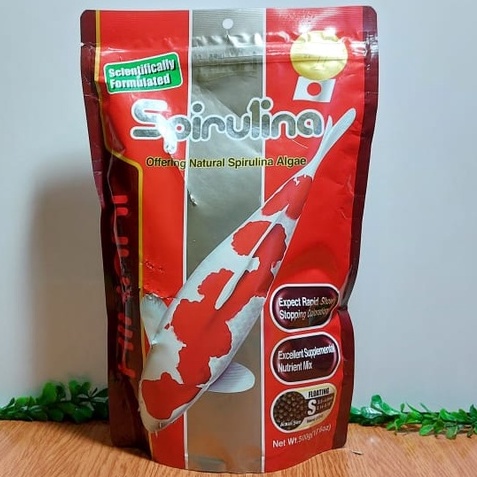 Jual PAKAN IKAN HIKARI SPIRULINA 500 gr Mini Pelet /PAKAN KOI/MAKANAN ...