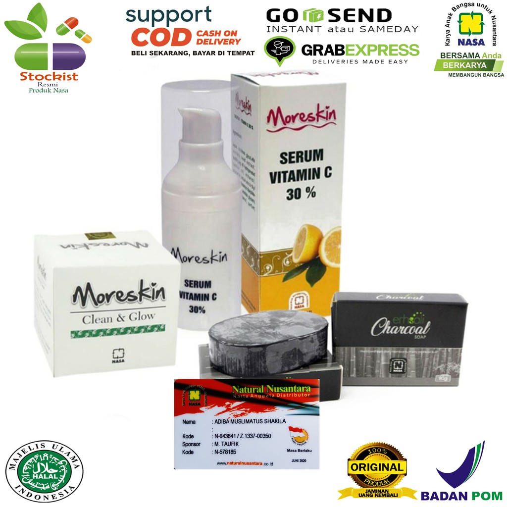 Jual Paket Untuk Wajah Flek Hitam Original Nasa / Stockist Resmi Produk ...