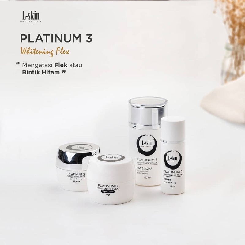 Jual LSKIN PLATINUM 3 FLEK SERIES L SKIN L-SKIN (NEW) | Shopee Indonesia