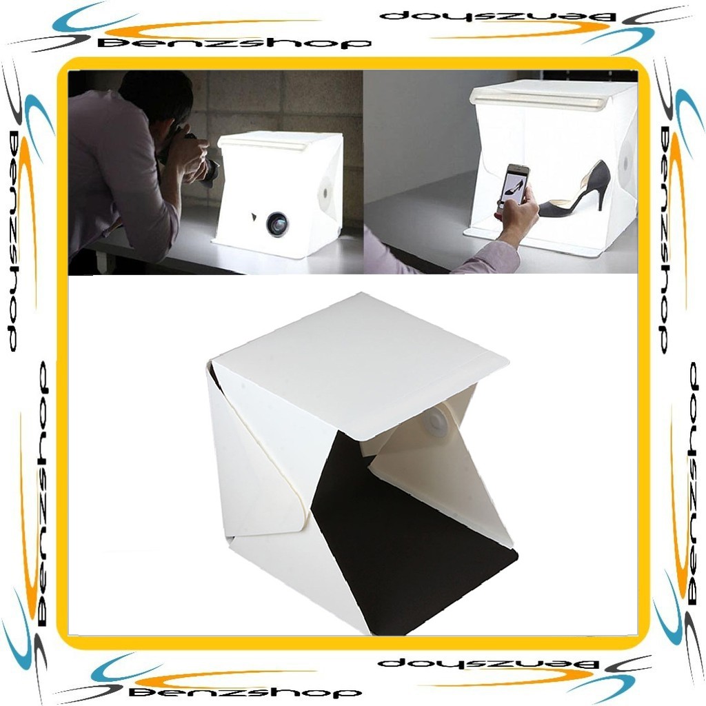 Jual PHOTO BOX Mini Photo Studio Box Dengan 4 Background Folding Kotak ...
