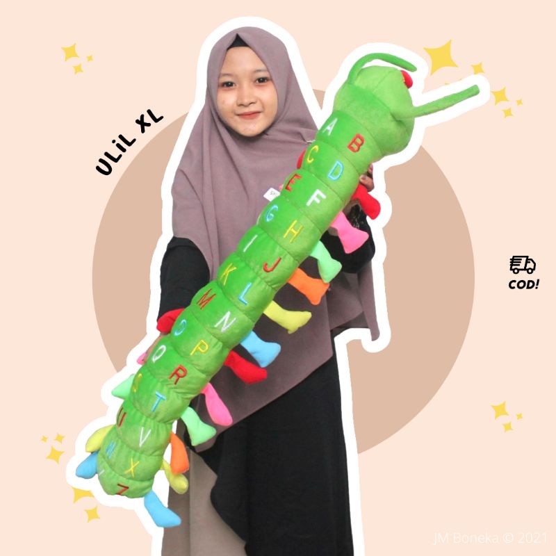 Jual BONEKA ULIL XL / ULAT BESAR JUMBO | Shopee Indonesia