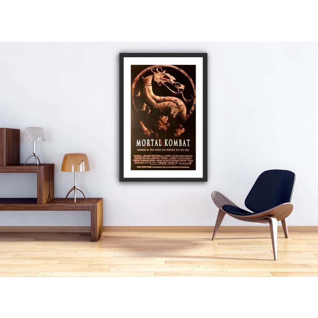 Jual Poster Bingkai / Hiasan Dinding / Poster Film / Mortal Kombat ...