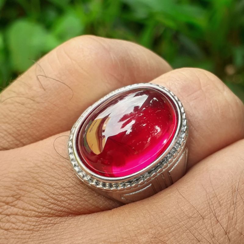 Jual CINCIN BATU MERAH SIAM KUALITAS SUPER ASLI BANGKOK | Shopee Indonesia