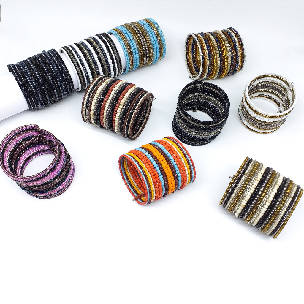 Jual Gelang Manik Monte Etnik Handmade Arabic Bidji Style (Premium ...