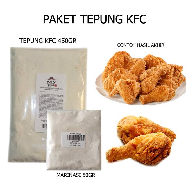 Jual PAKET TEPUNG KFC 500GR - KENTUCKY SERBAGUNA AYAM GEPREK TEPUNG ...