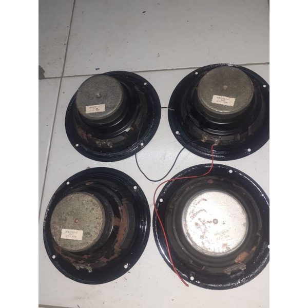 Jual speaker 6 inch 4 biji merk dat | Shopee Indonesia