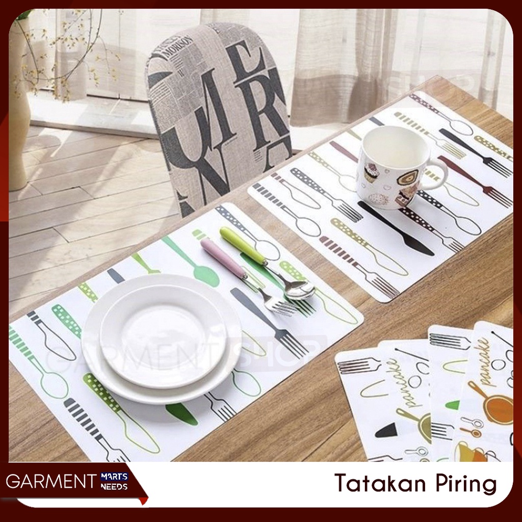 Jual TATAKANKTK - Alas Meja Makan Tahan Panas Tatakan Piring Gelas ...