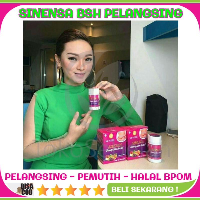 Jual Original SINENSA BSH Obat Pelangsing Pemutih Badan BPOM Original ...