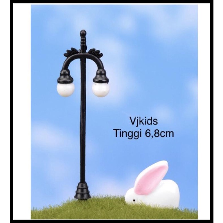 Jual Miniatur Lampu Jalan Utk Diorama, Topper Cake, Art N Craft, Hiasan ...