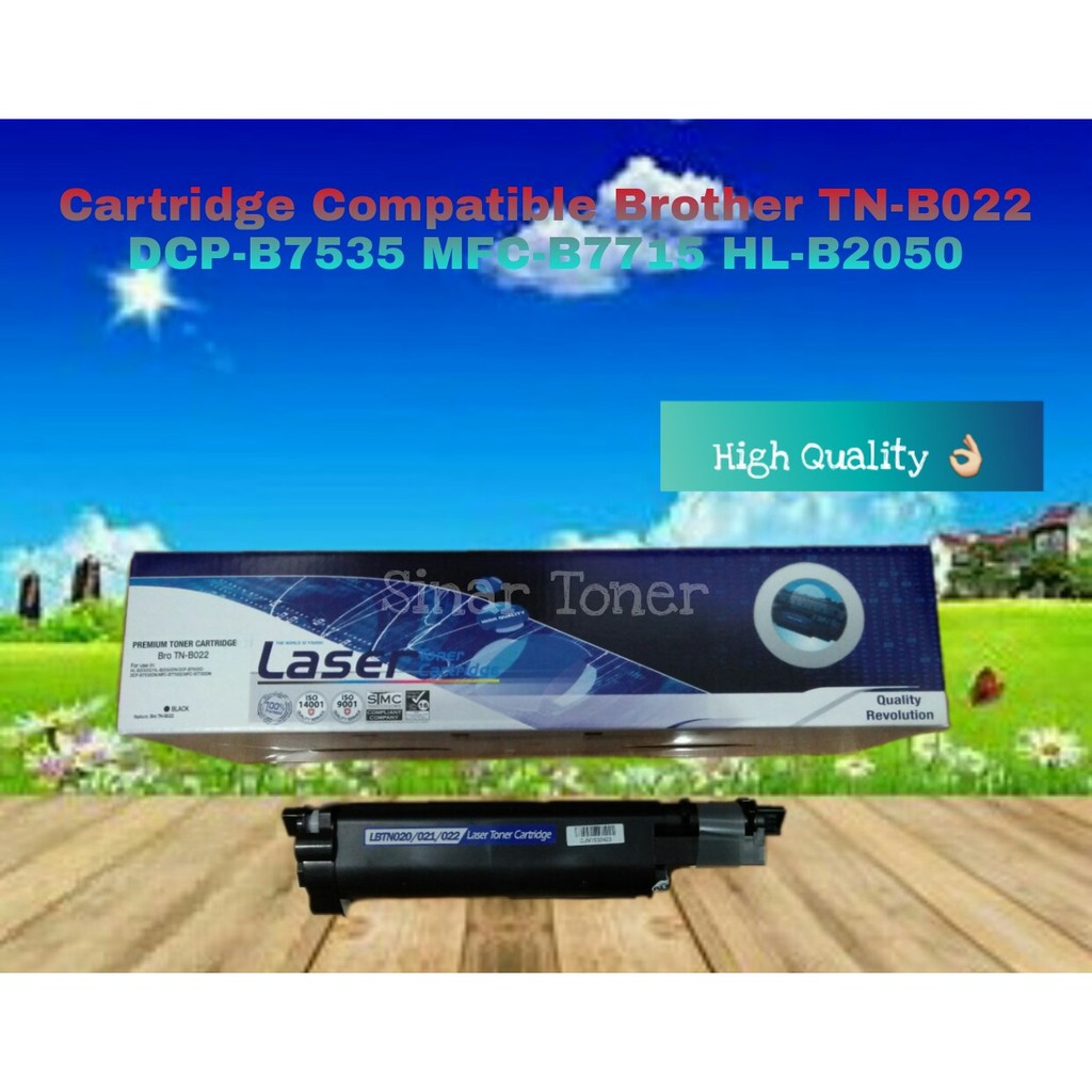 Jual Toner Cartridge Compatible B022 TNB-022 TNB022 TN-B022 DCP-B7535DW ...