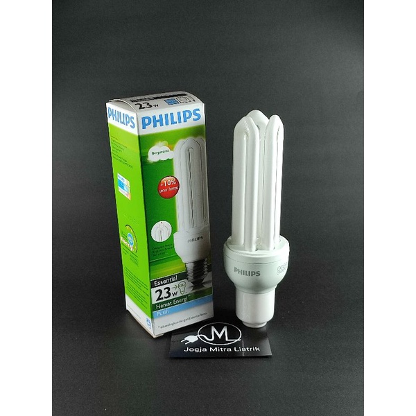 Jual LAMPU PHILIPS ESSENTIAL 23 WATT / PLC JARI PHILIPS 23 WATT PUTIH ...