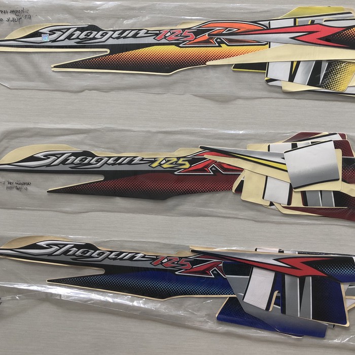 Jual Dijual STRIPPING Striping/Sticker/Stiker/Polet Motor SUZUKI Shogun ...