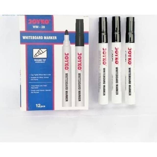 Jual Spidol White Board Joyko / Spidol Papan Tulis Joyko WM-28 / WM-29 ...