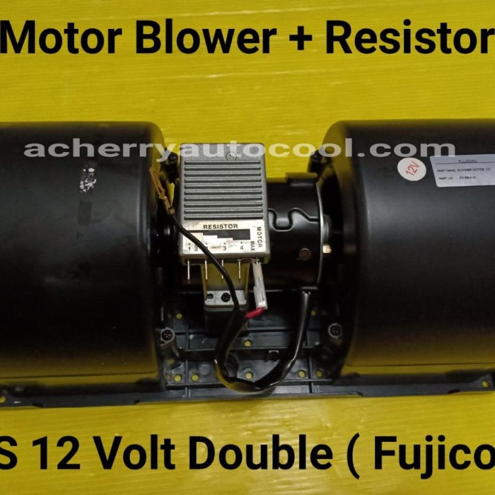 Jual Motor Blower + Resistor BUS 12 volt Double | Shopee Indonesia