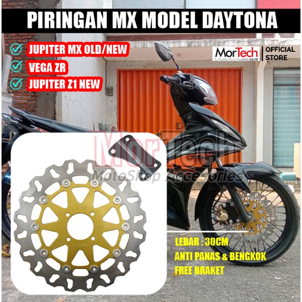 Jual Piringan Cakram Besar Disc Brake Model Daytona DYT Jupiter MX 135 ...