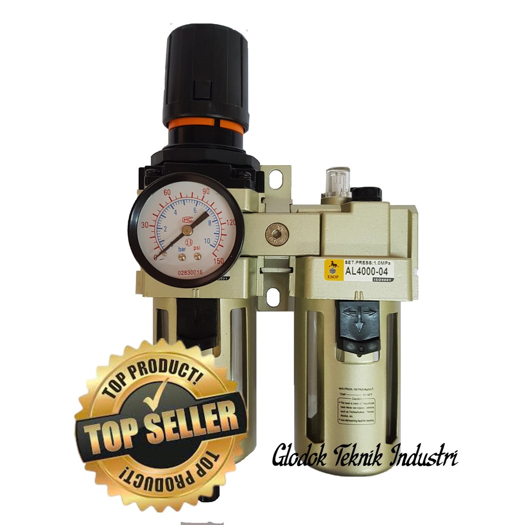 Jual Air control unit compresor AC4010-04 ( 1/2" ) | Shopee Indonesia