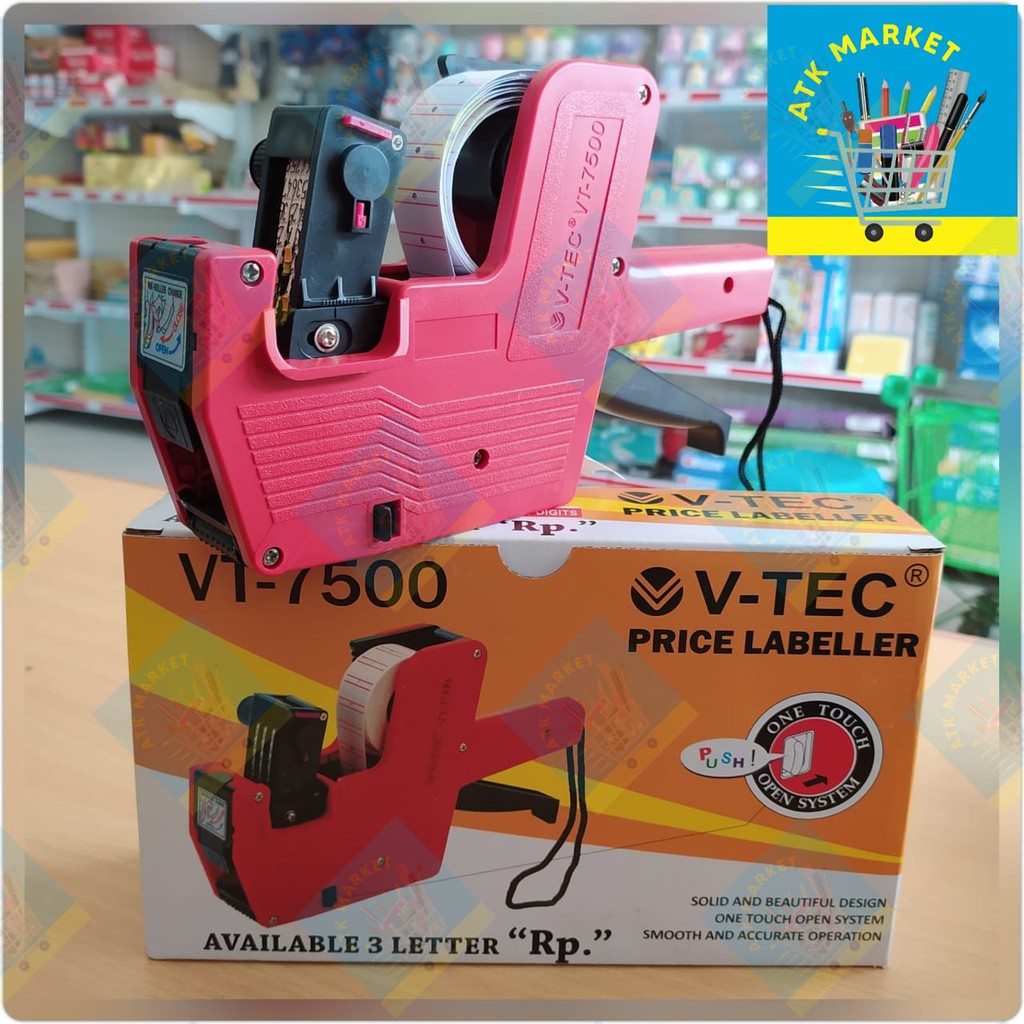 Jual V-TEC Alat Label Harga 1 BARIS / Price Labeller / Price Label VT ...