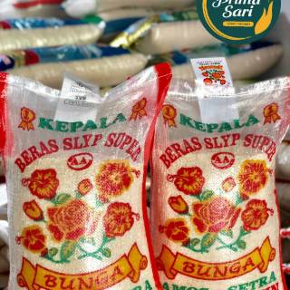 Jual BERAS CAP BUNGA 5LT / 5KG / 10KG / 20KG SETRA RAMOS | Shopee Indonesia