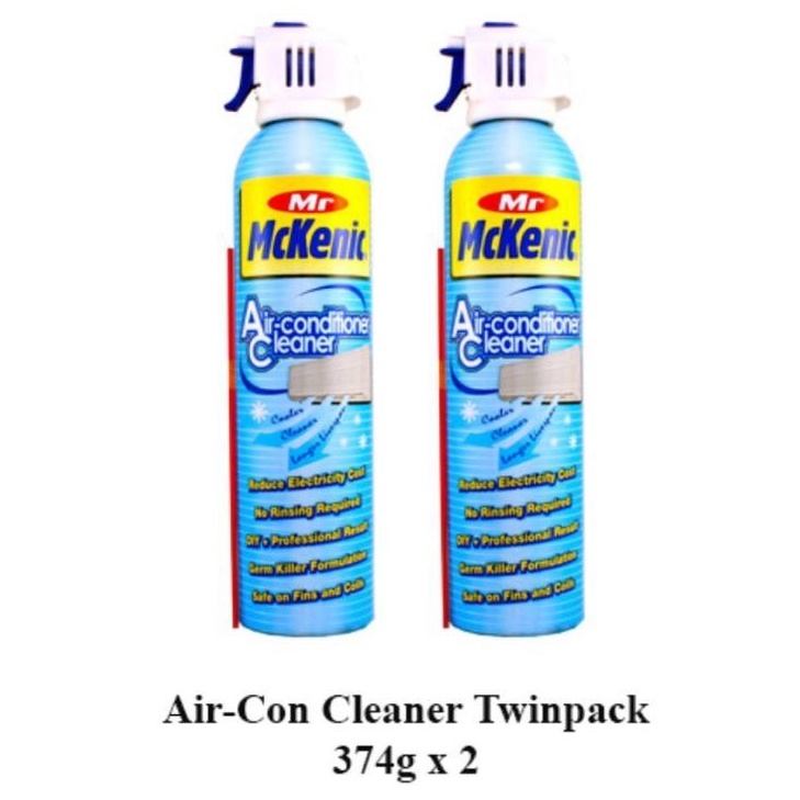 Jual Air Con Cleaner Twin Pack 374gr x 2 by Mr McKenic - Made in ...