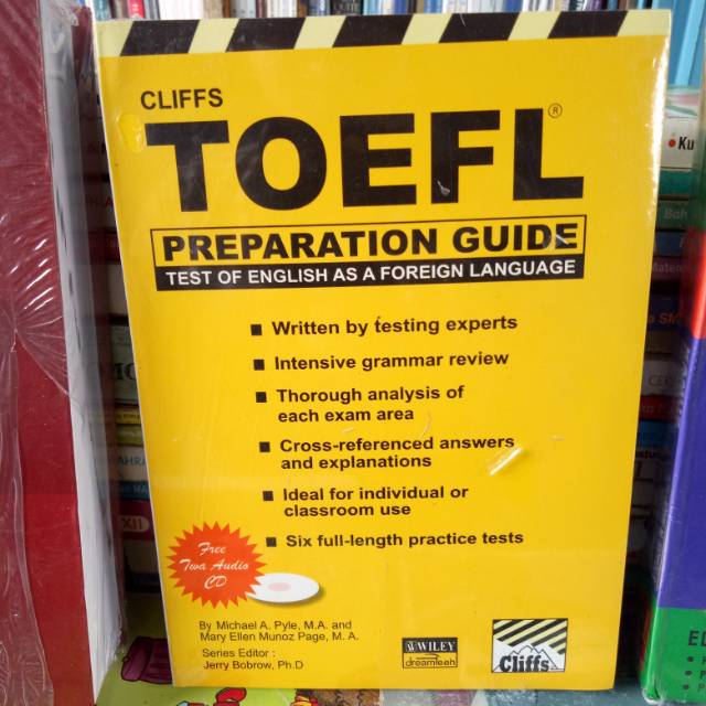 Jual BUKU TOEFL CLIFFS PREPARATION GUIDE | Shopee Indonesia