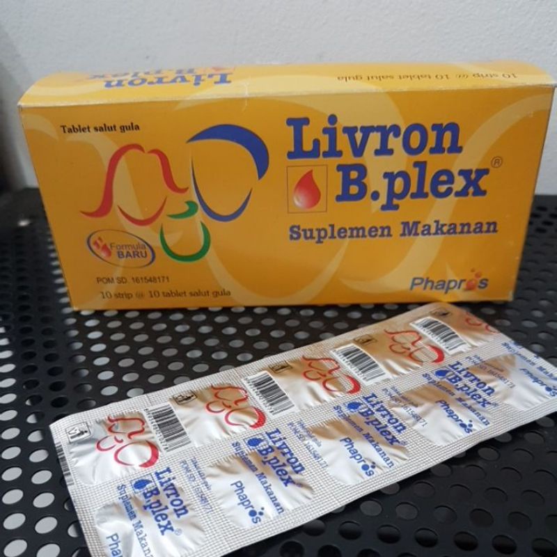 Jual LIVRON B PLEK tablet penambah darah anemia | Shopee Indonesia