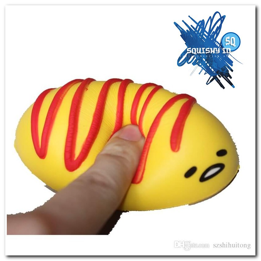 Jual Squishy Gudetama Poop Splat Toy Egg Squishy Telur | Shopee Indonesia