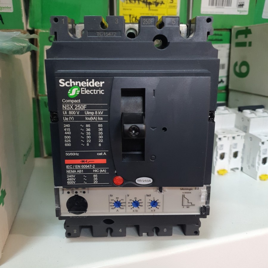 Jual Mccb nsx 250F 250A schneider | Shopee Indonesia