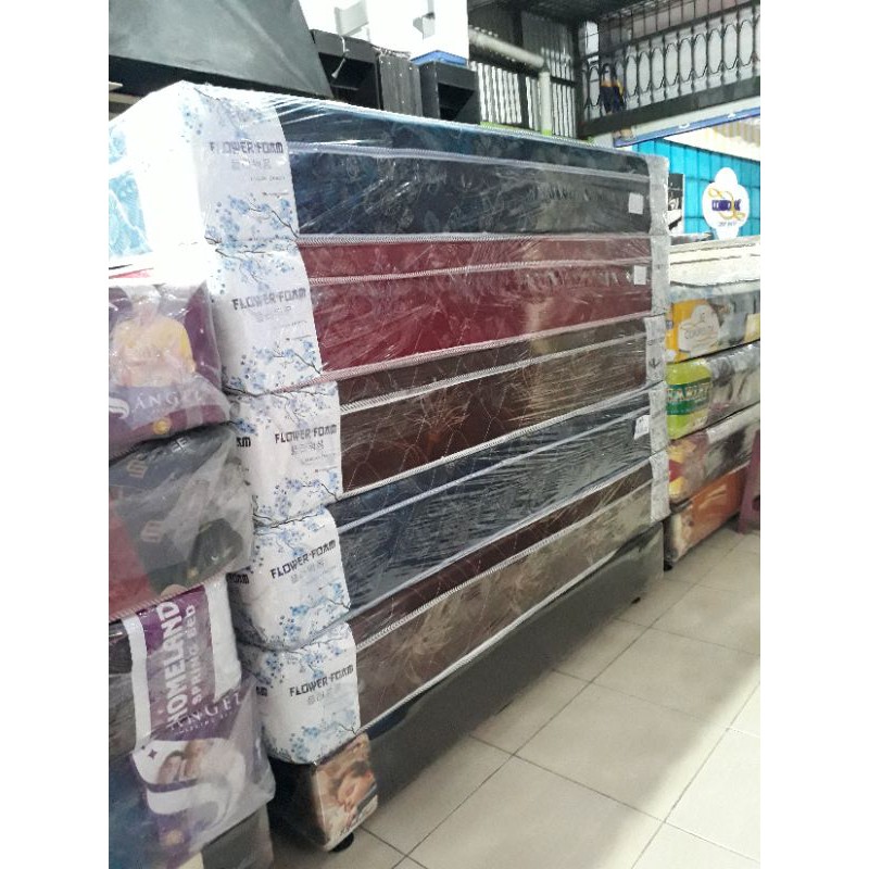 Jual kasur busa flower foam 6 kaki ukuran 180 × 200 cm | Shopee Indonesia