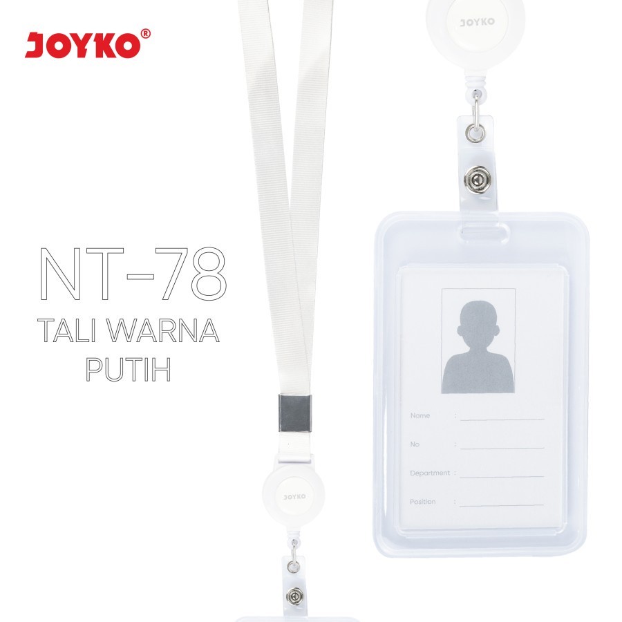 Jual Name Tag Joyko NT-78~79~80 Kartu Nama Gantung ID Card | Shopee ...