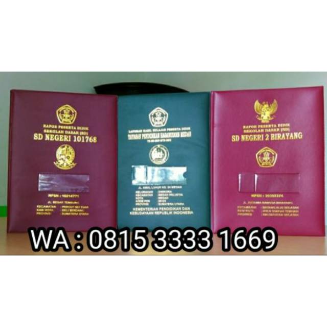 Jual SAMPUL RAPORT K13 | Shopee Indonesia