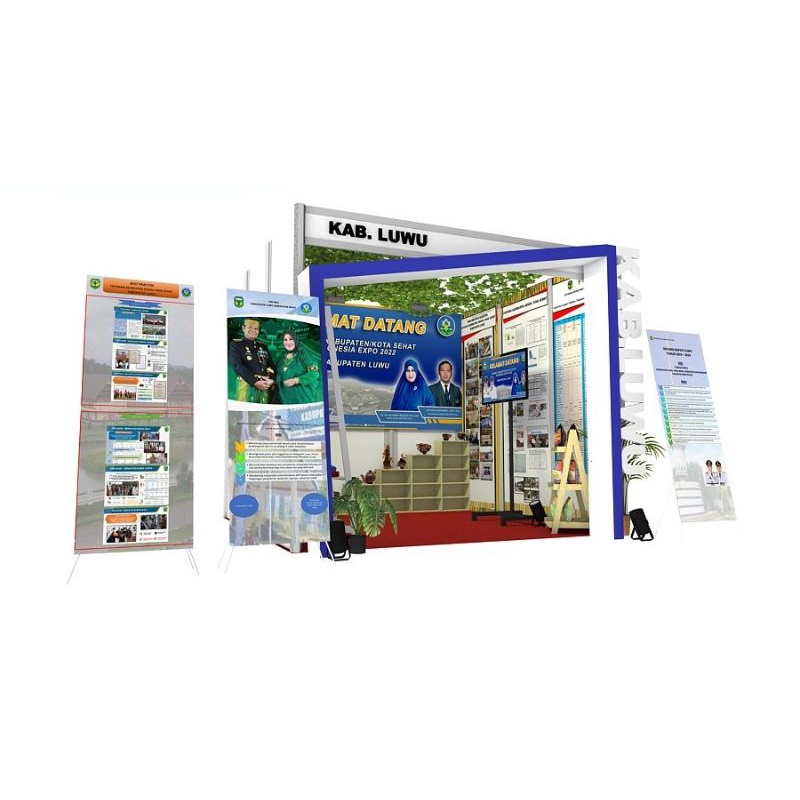 Jual Jasa desain Tenda/Stand/Booth Pameran | Shopee Indonesia