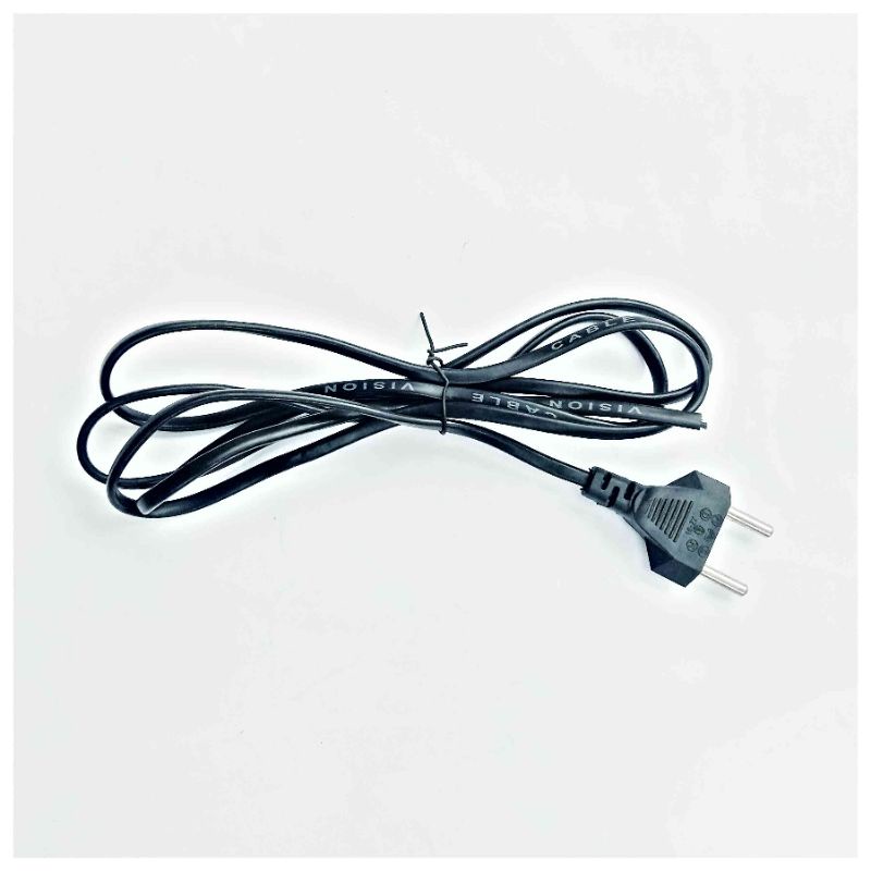 Jual Kabel Power AC Buntung 1.5M Cable Vision Steker Gepeng | Shopee ...