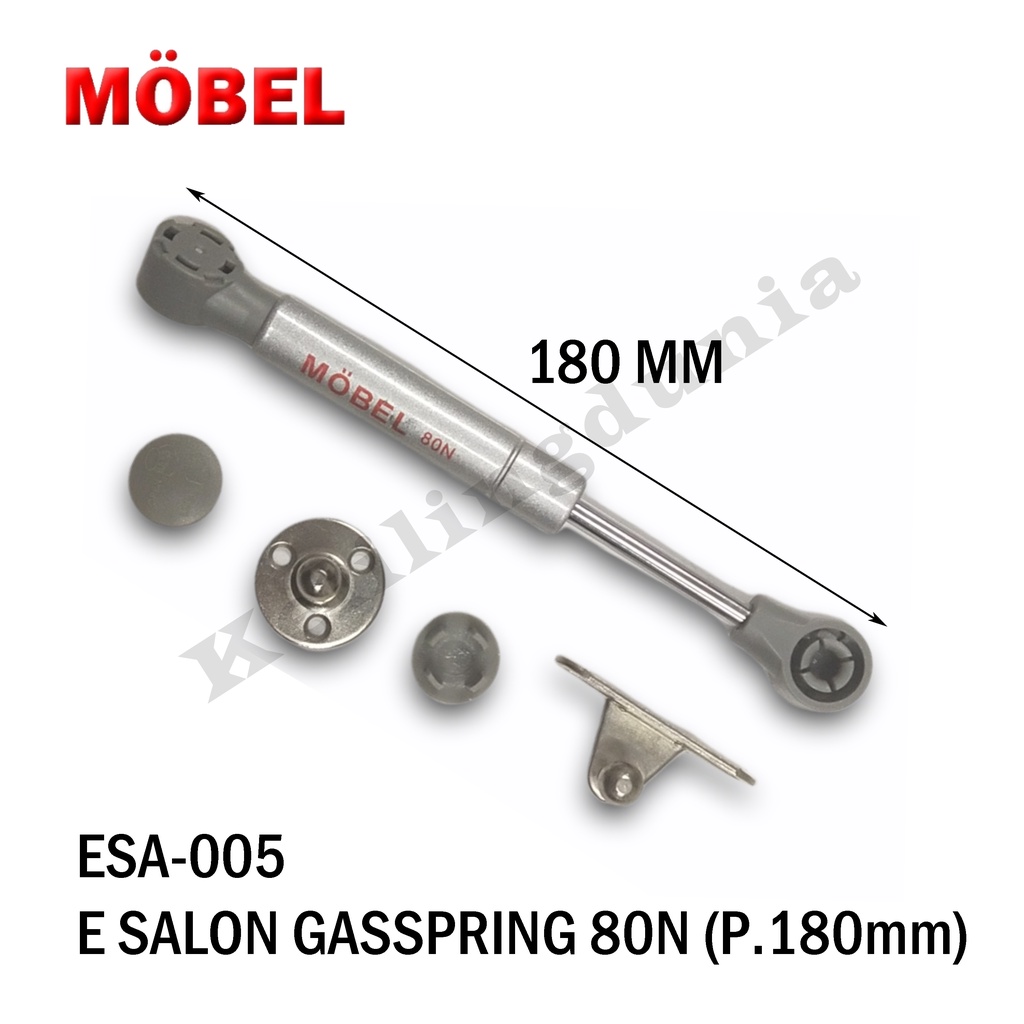 Jual Engsel Hidrolik 80N Gas Spring Pendek Jok Motor Lemari Dapur Pegas ...